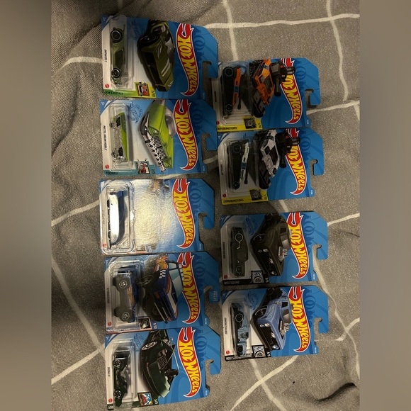 hotwheels | Toys | Hotwheels Set Of Nine Cars | Poshmark